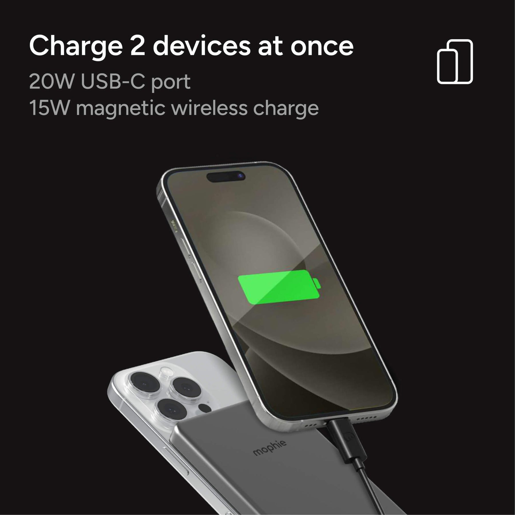 Slim Wireless 5K Powerstation - Power Bank 15W – mophie